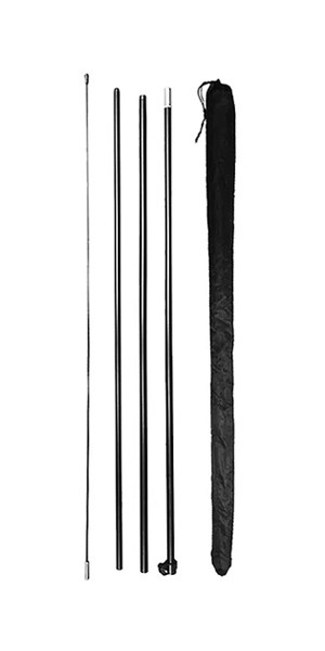 Teardrop Flag Hardware